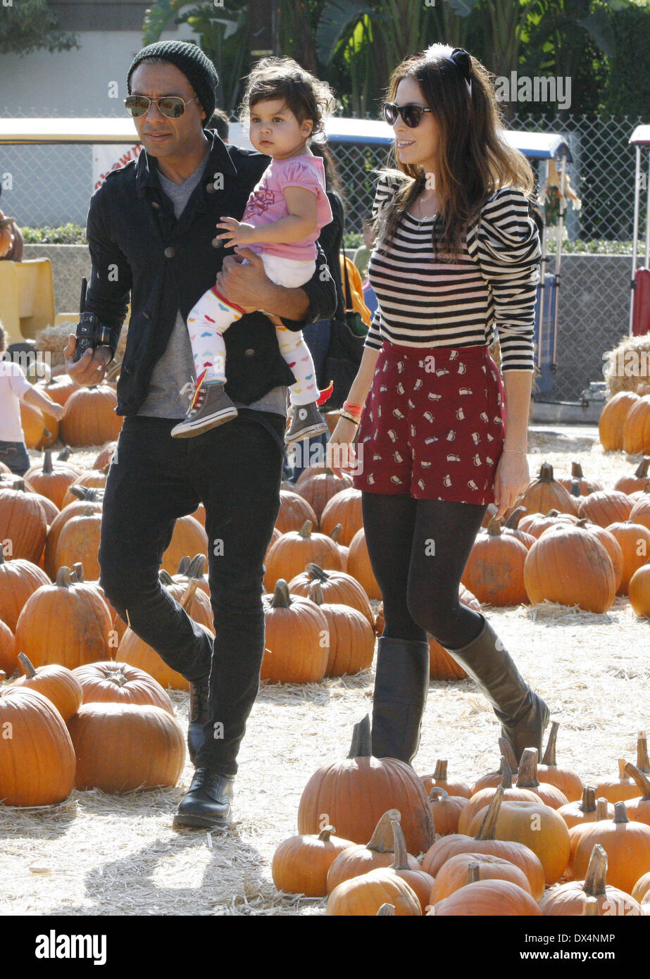 Tony Kanal with wife Erin Lokitz and their daughter Coco Reese Kanal at ...