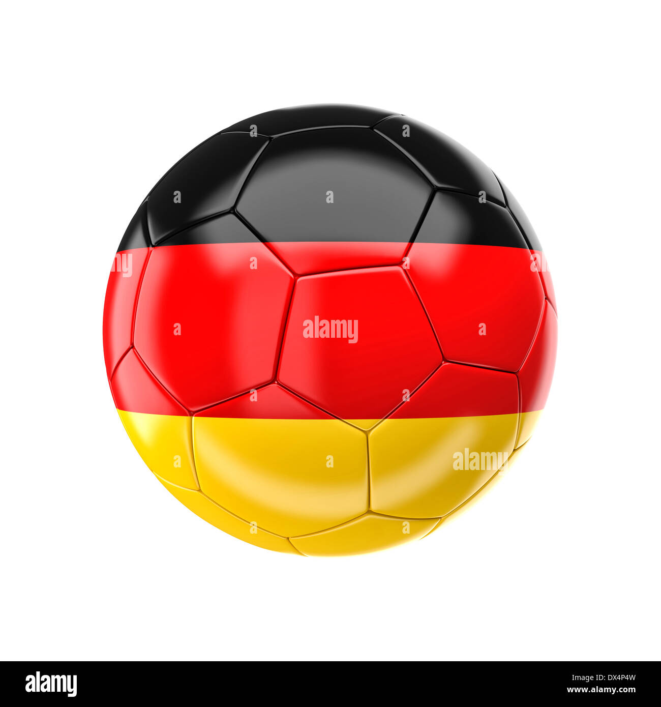 3d soccer ball with germany flag Stock Photo - Alamy