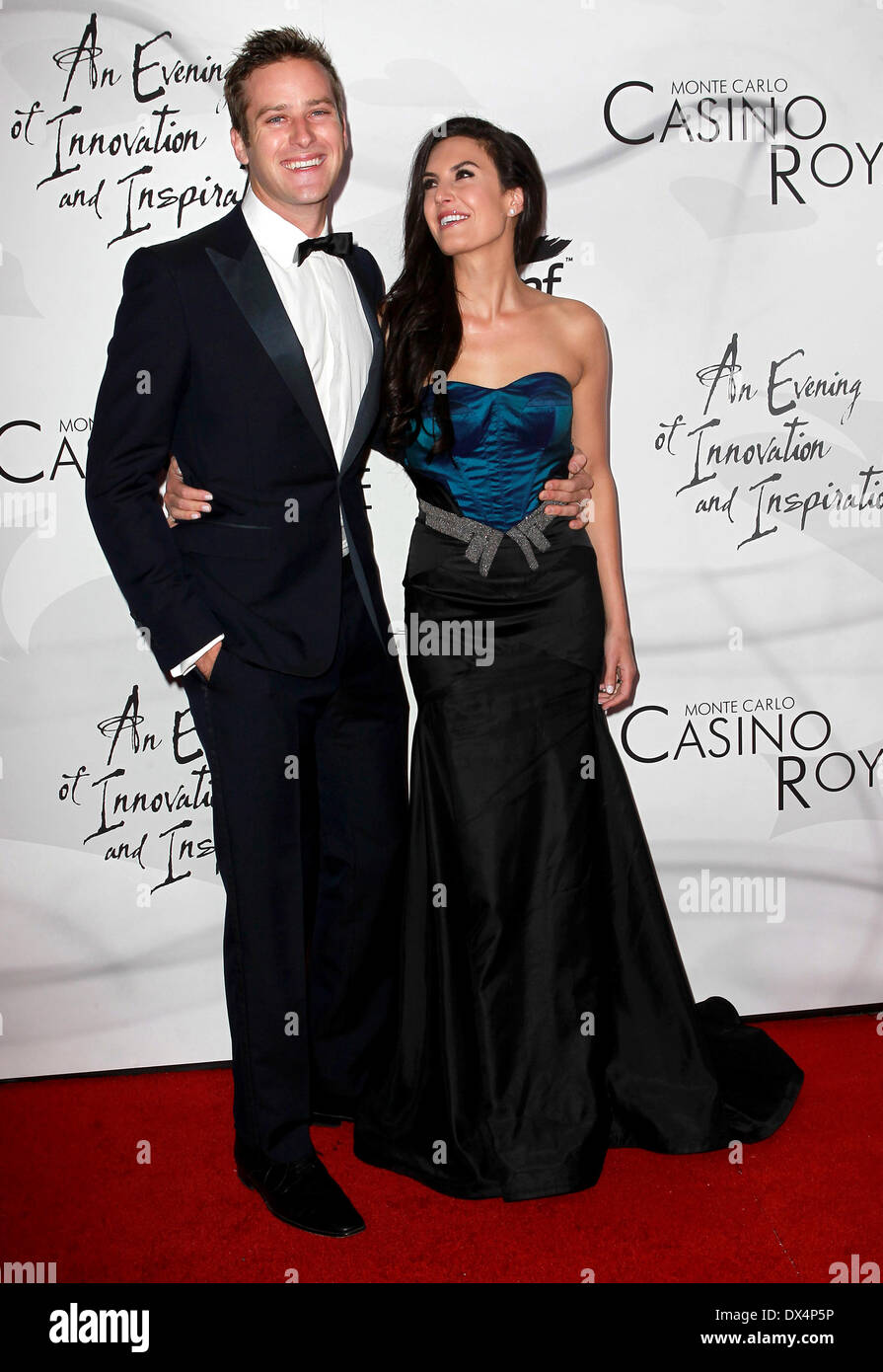 Armie Hammer, Elizabeth Chambers 9th Annual Alfred Mann Foundation ...