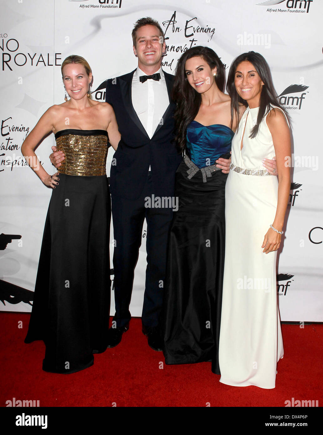 Cassandra Mann, Armie Hammer, Elizabeth Chambers, Berna Kaso 9th Annual ...