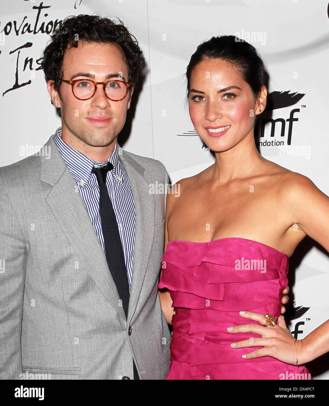 Tim Rock, Olivia Munn 9th Annual Alfred Mann Foundation 'Innovation And ...