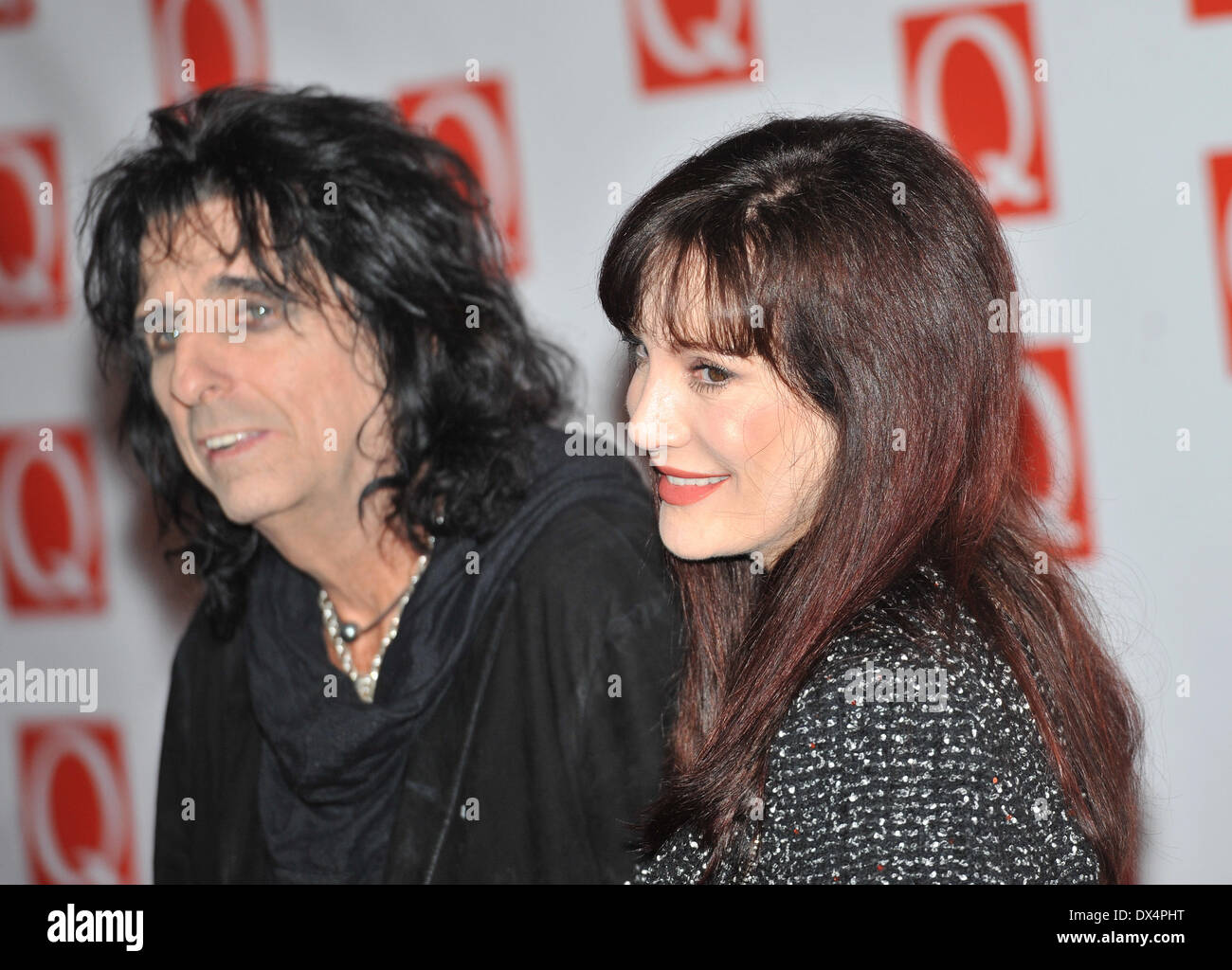 Alice Cooper and Sheryl Goddard The Q Awards held at the Grosvenor ...