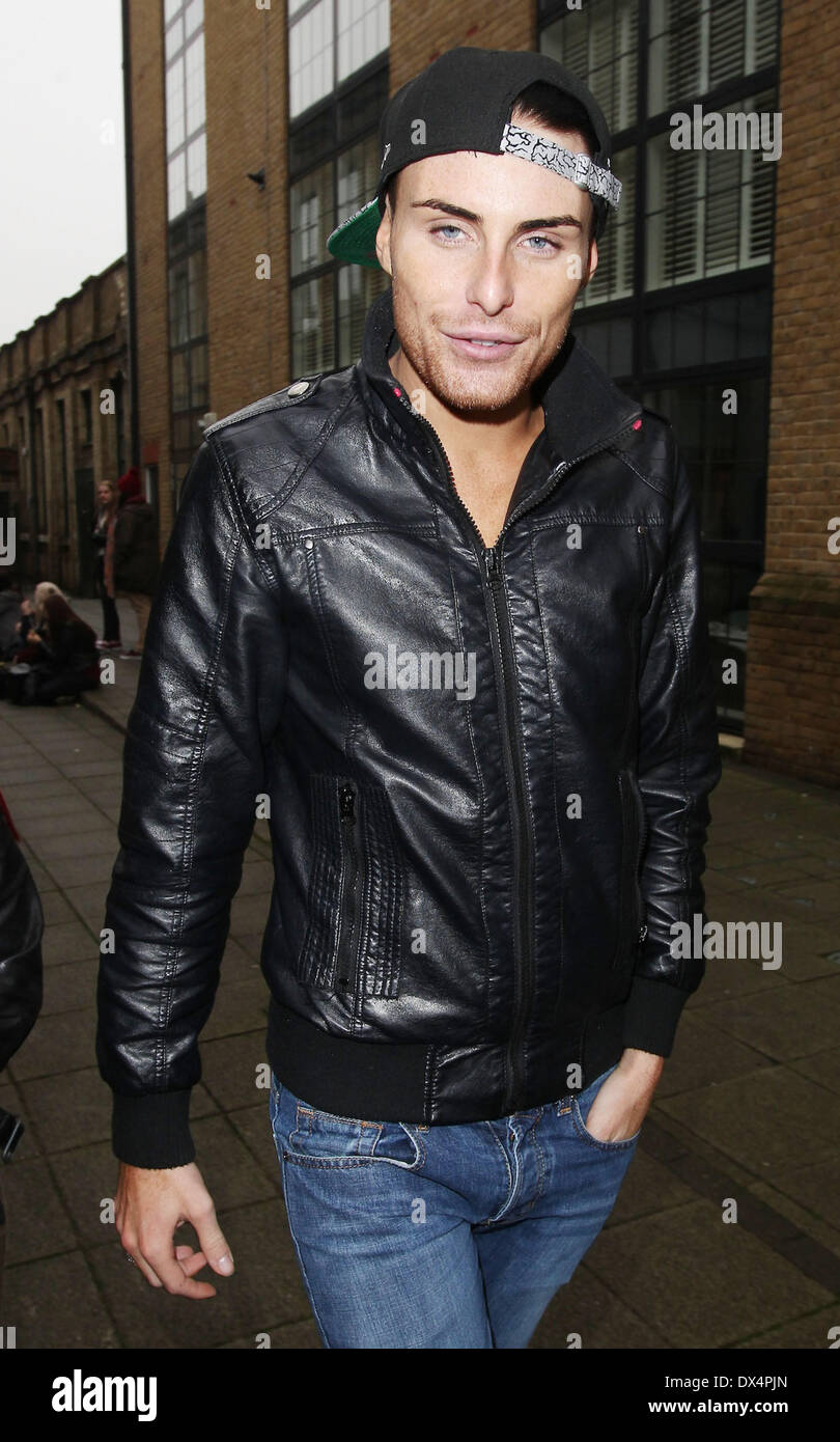 Rylan Clark 'X Factor' contestants arriving at the studios for ...