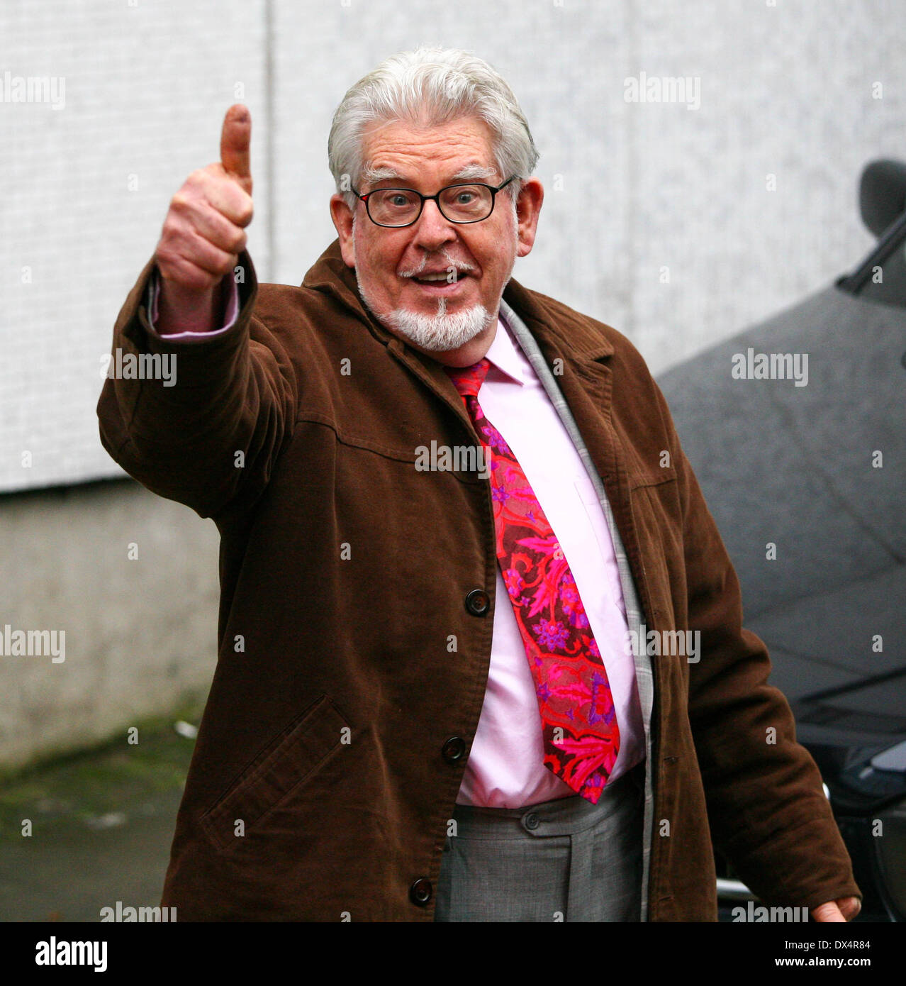Rolf Harris outside the ITV studios London, England - 22.10.12 ...