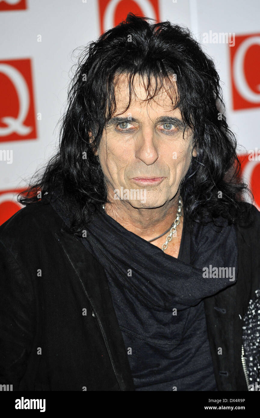 Alice Cooper The Q Awards held at the Grosvenor House - Arrivals London ...