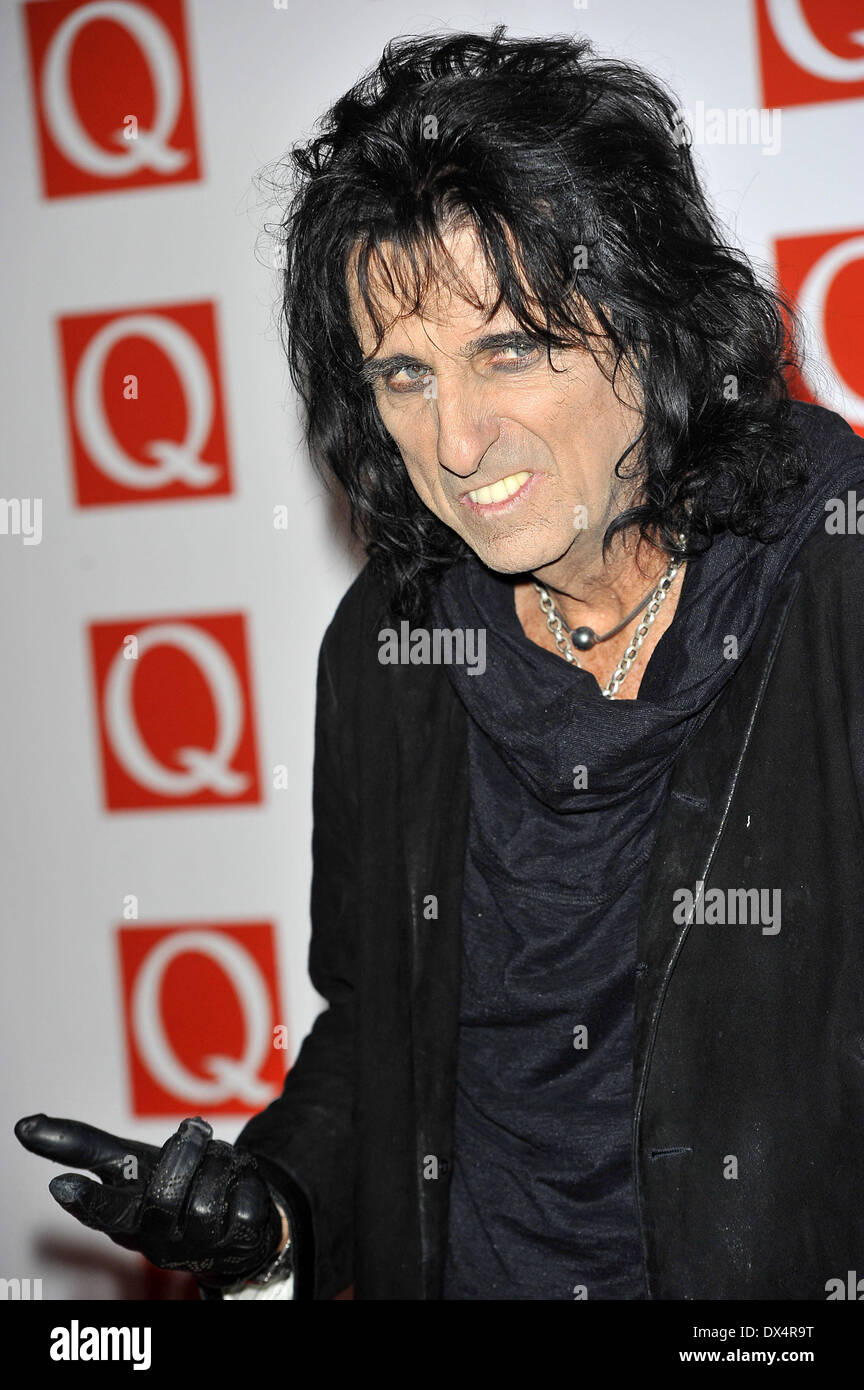 Alice Cooper The Q Awards held at the Grosvenor House - Arrivals London ...