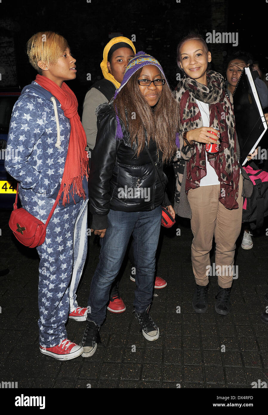 X Factor contestant Jade Ellis leaving a dance studio. London, England ...