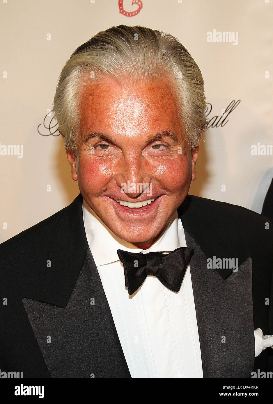 George Hamilton attend the Angel Ball 2012 at Cirpiani Wall Street ...