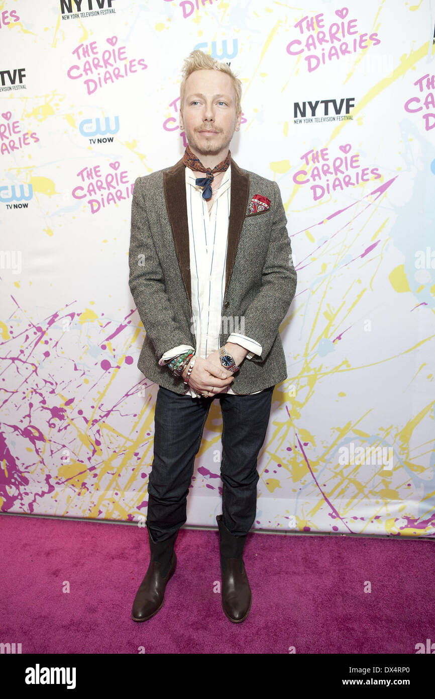 Eric Damon The Carrie Diaries Premier held at the SVA Theatre Chelsea ...