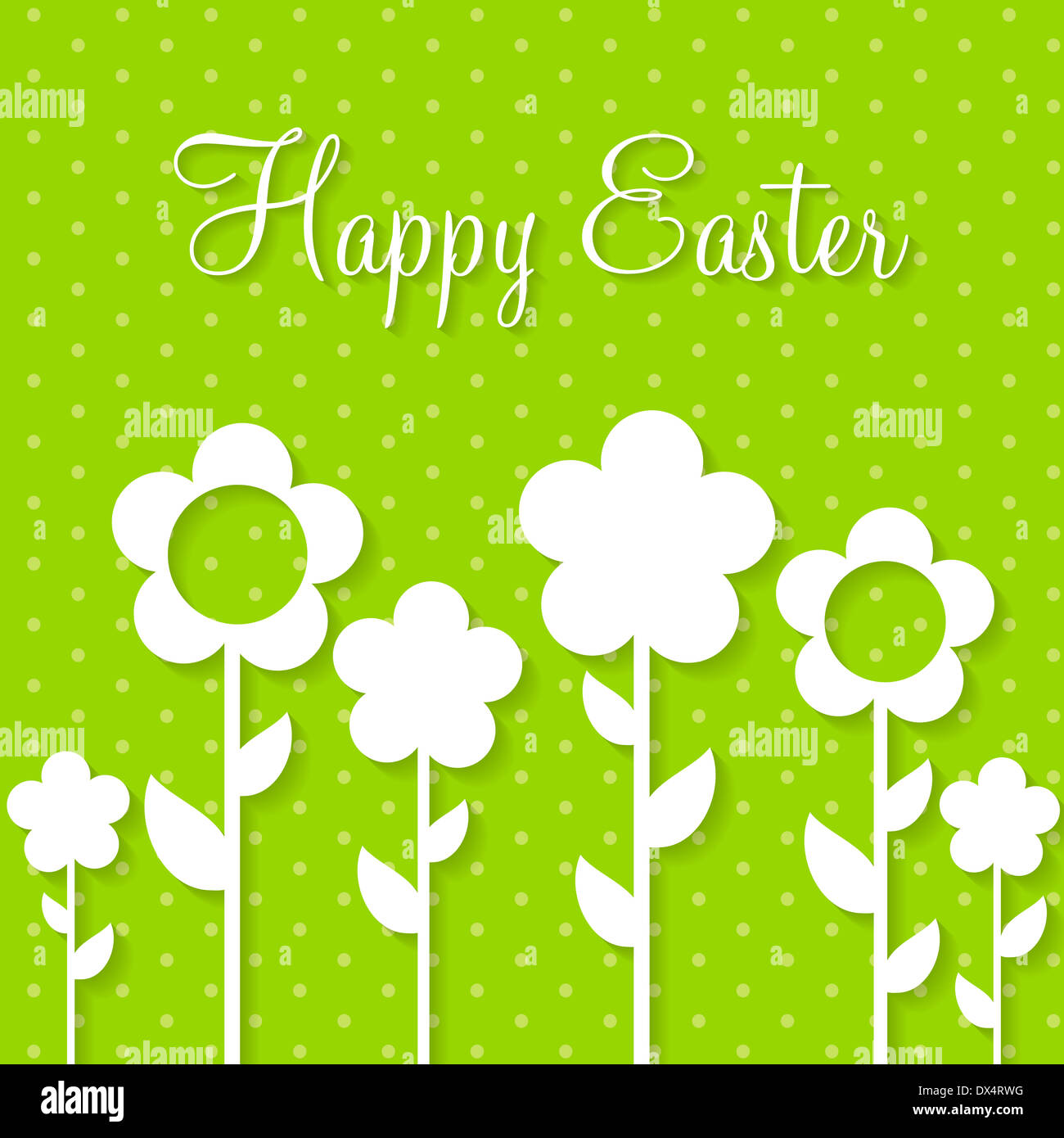 Easter Background Vector Illustration Stock Photo - Alamy