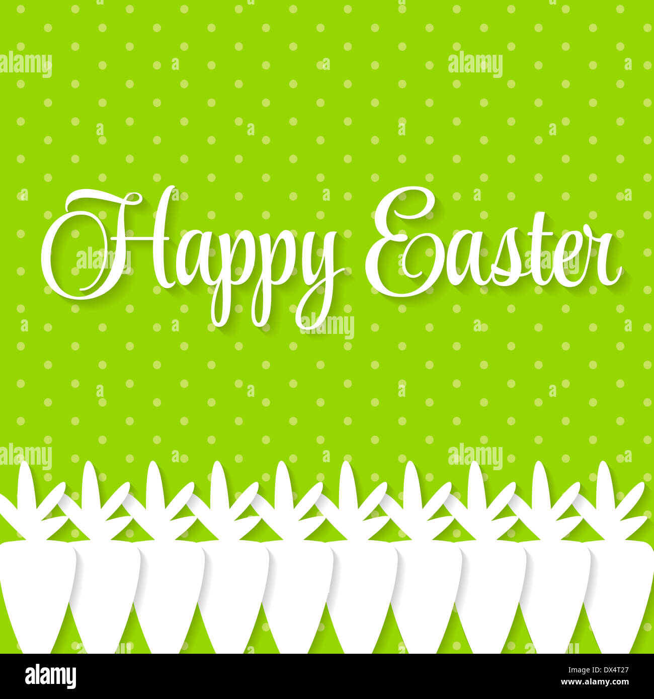 Easter Background Vector Illustration Stock Photo - Alamy