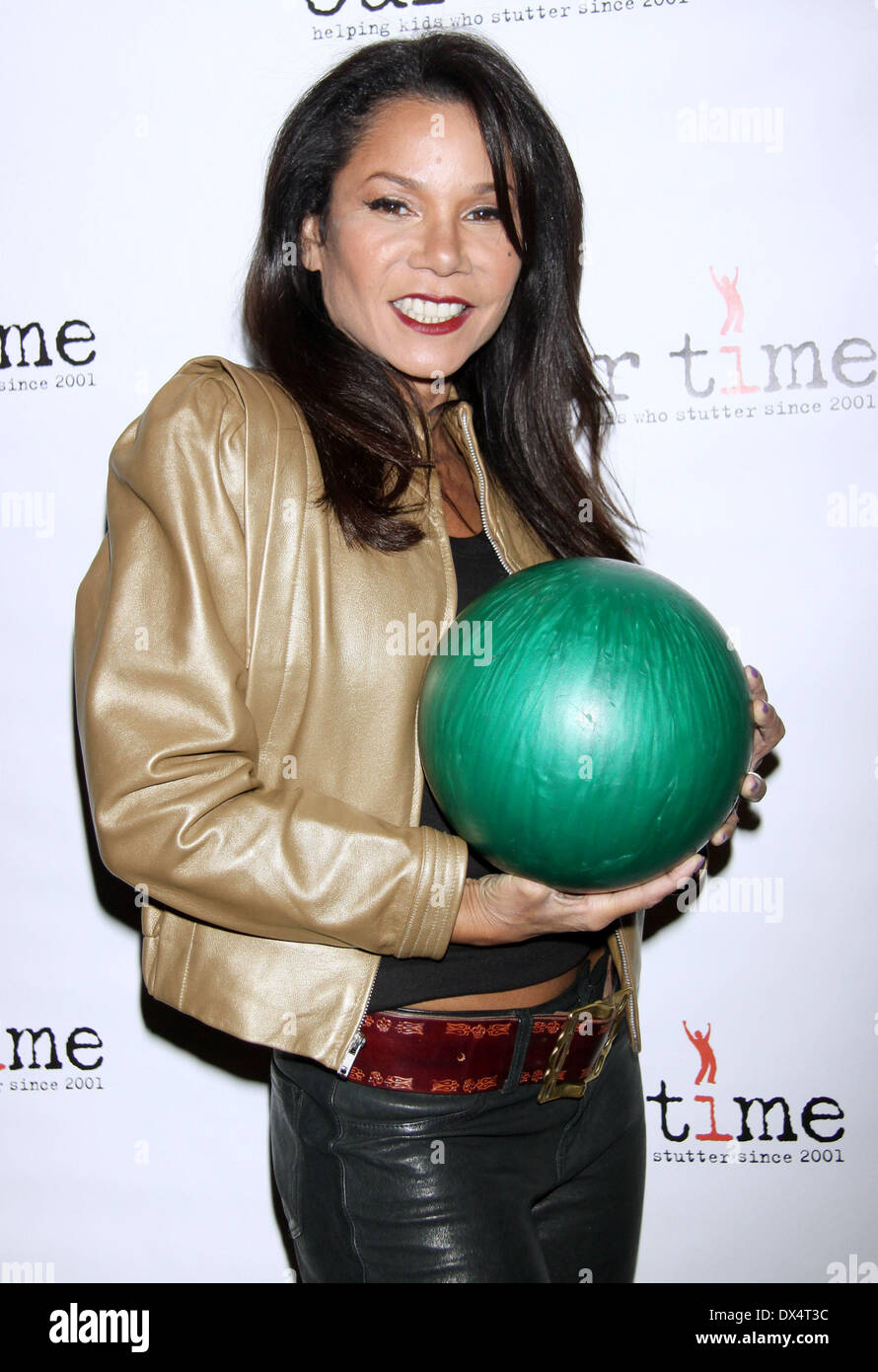 Daphne Rubin-Vega attending the All Star Bowling Event to benefit 'Our ...