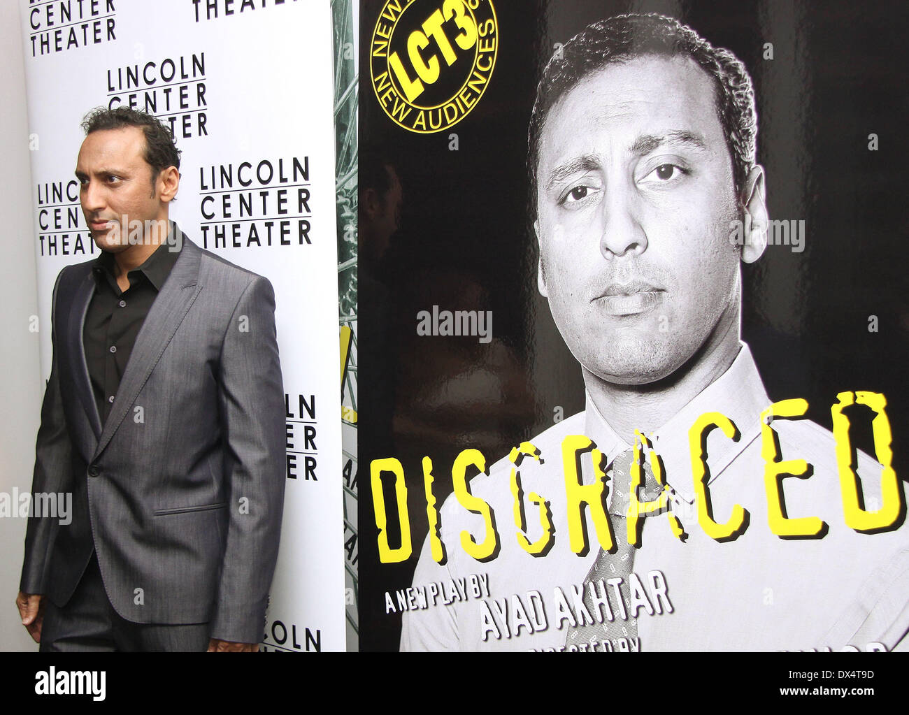 Aasif Mandvi attending the opening night party for the Lincoln Center ...