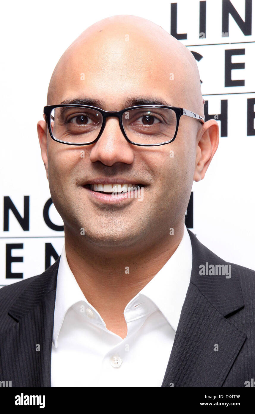 Ayad Akhtar attending the opening night party for the Lincoln Center ...