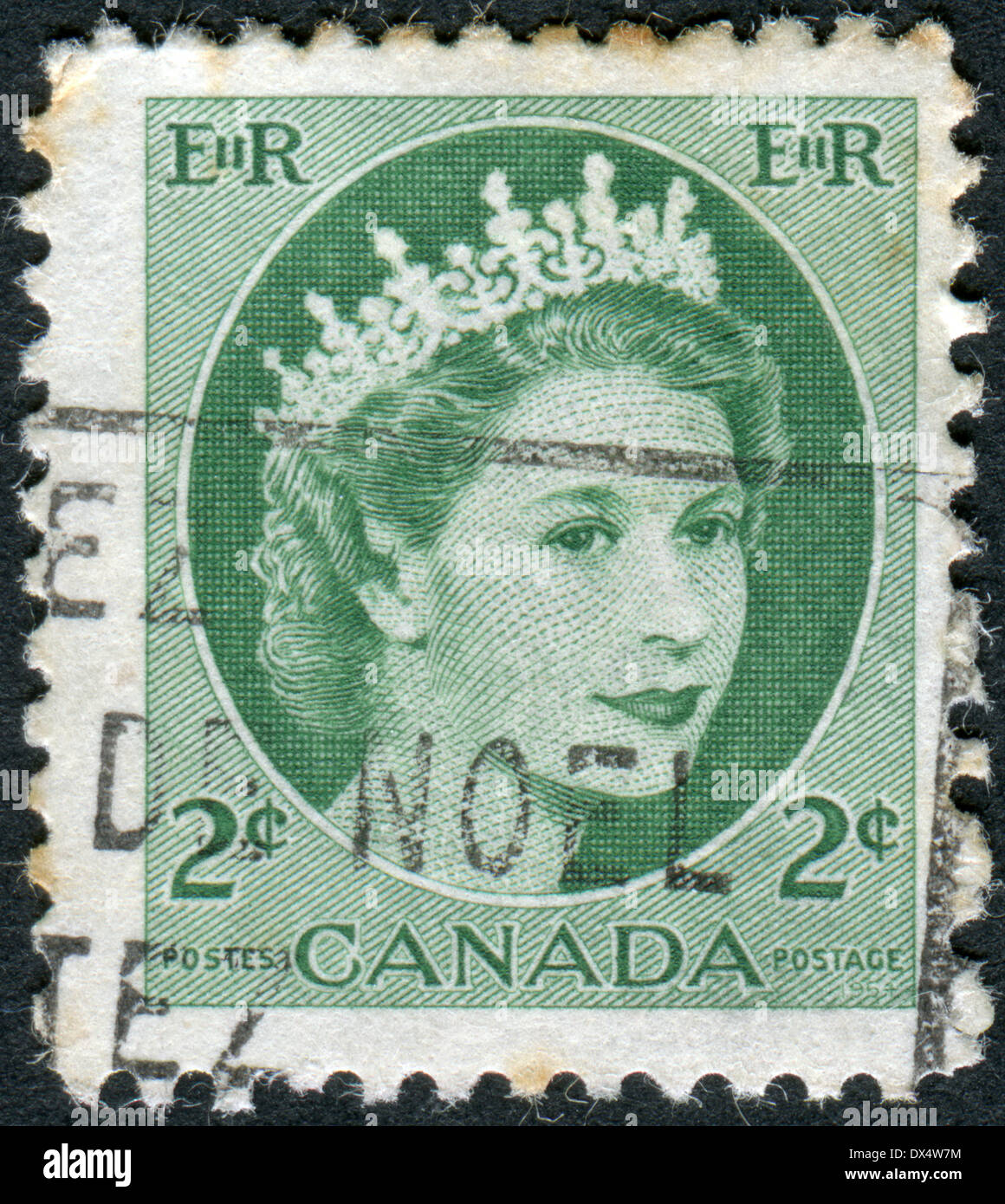 Queen elizabeth ii postage stamp hi-res stock photography and images ...