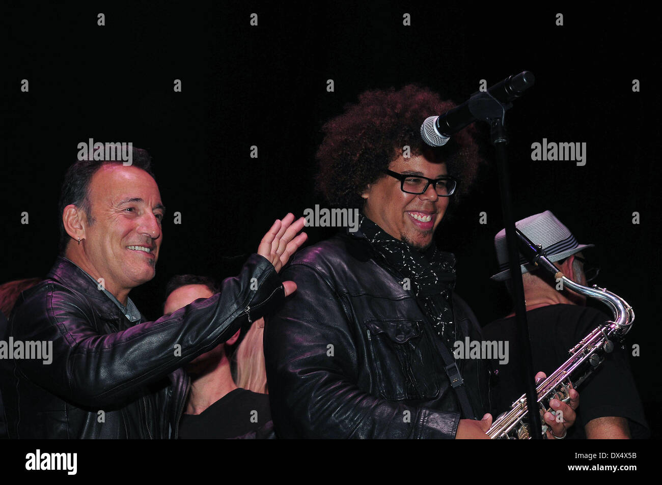 Jake clemons hi-res stock photography and images - Alamy