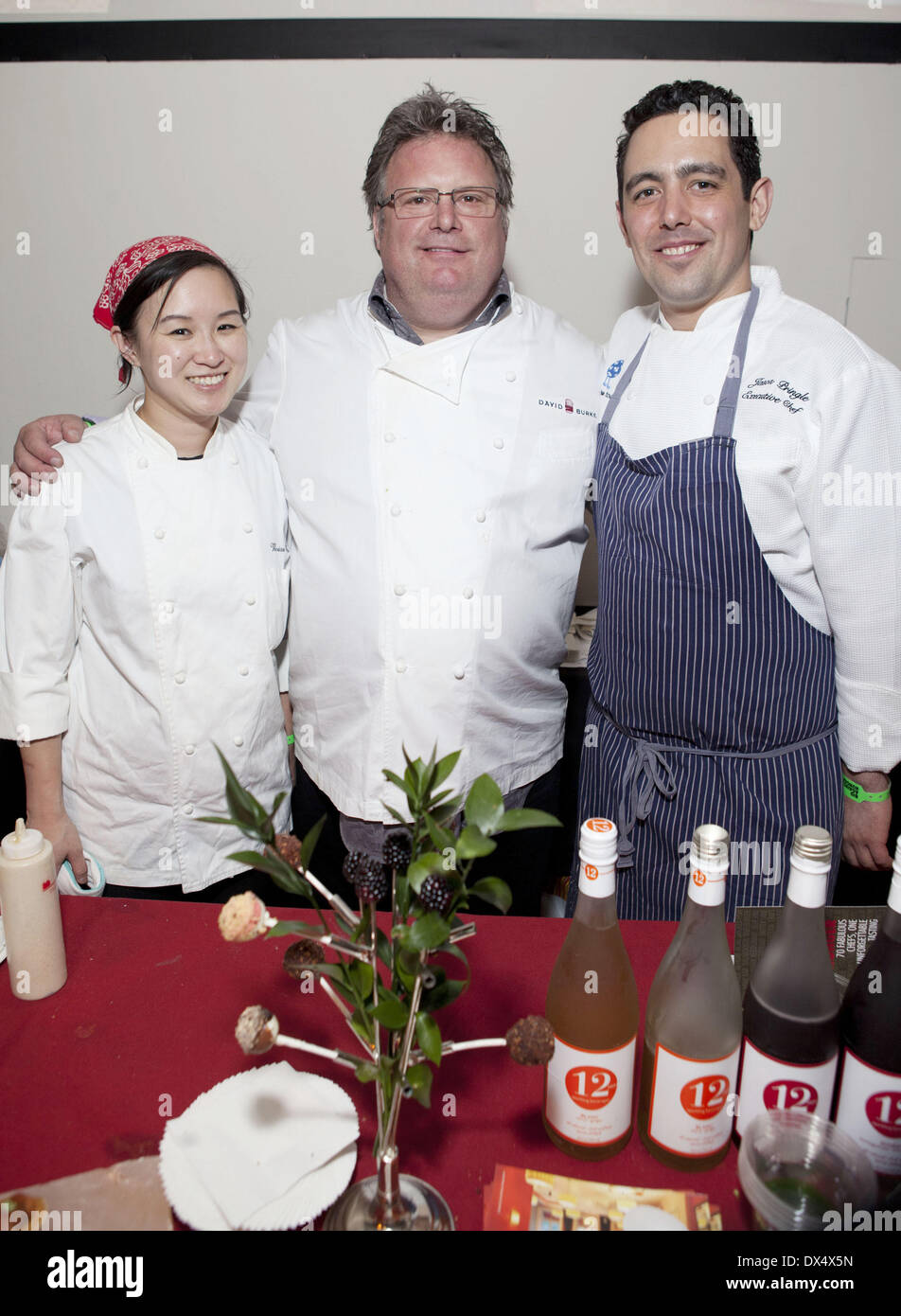 Chef Vivian Wu, Chef David Burke, Chef Jason Prigle City Harvest's 18th ...