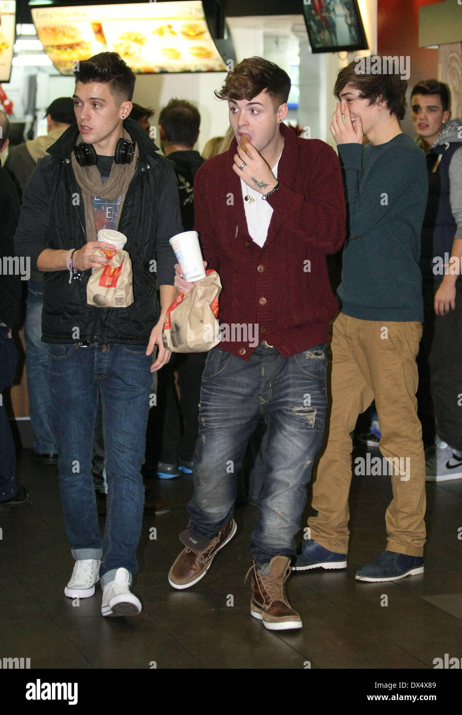 Jamie Hamblett aka JJ, Jaymi Hensley and George Shelley The X Factor ...