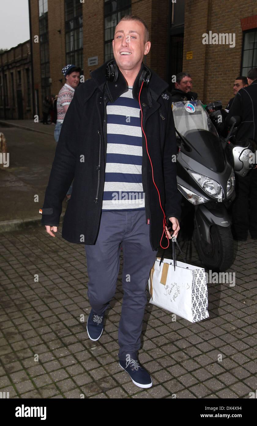 Christopher Maloney The X Factor finalists at the rehearsal studios ...