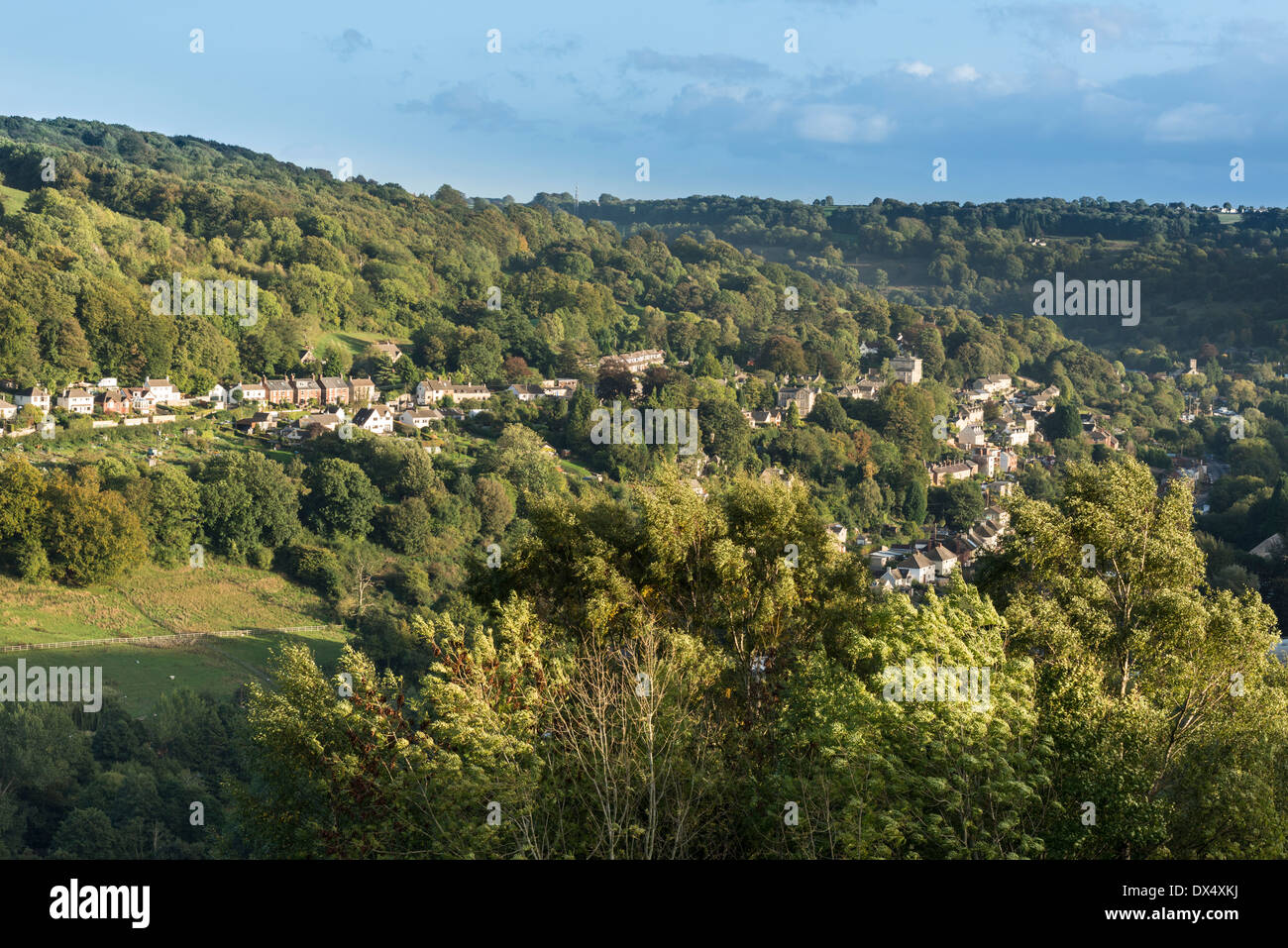 Landscape view of rodborough common hi-res stock photography and images ...
