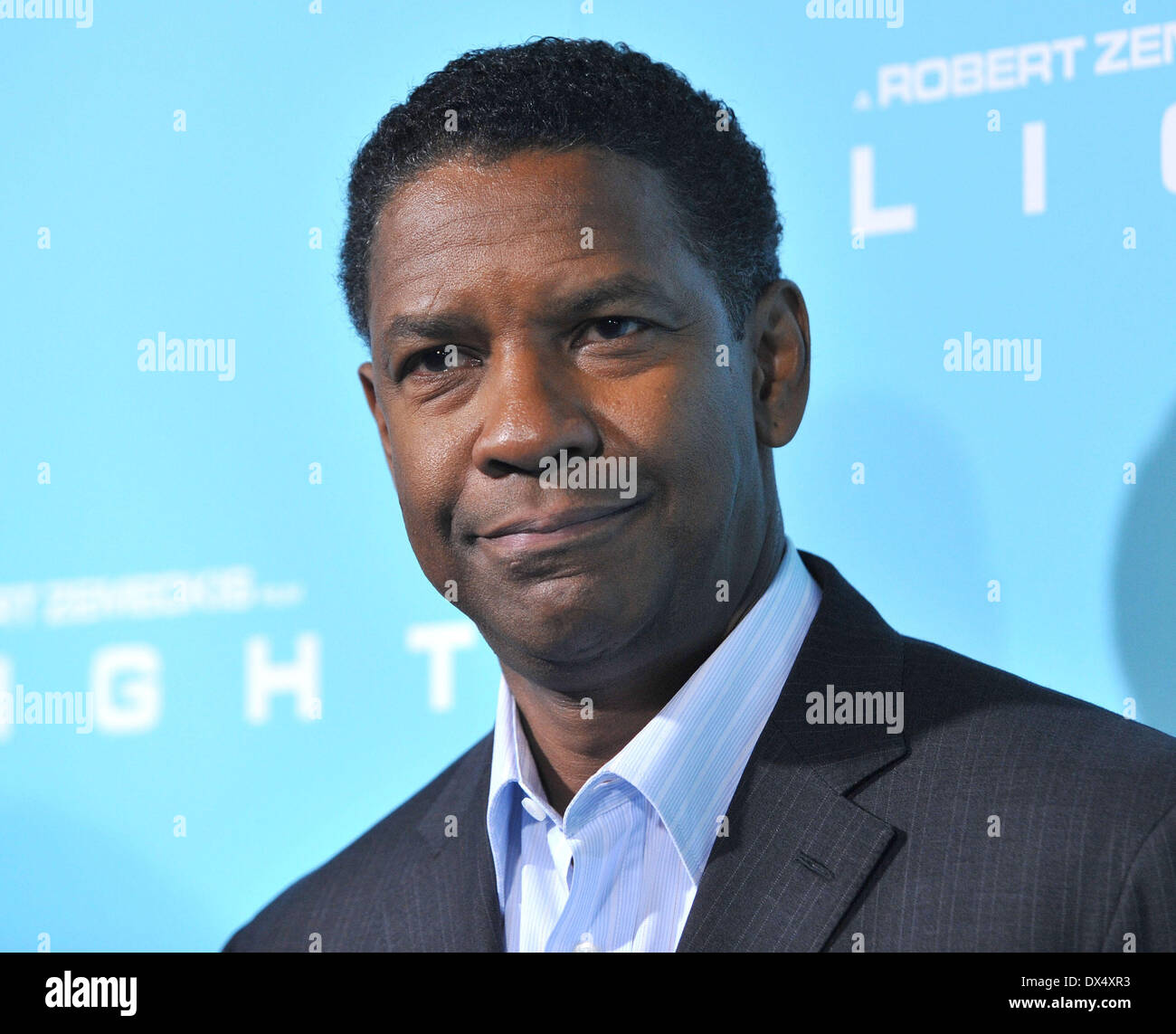Denzil Washington the premiere of 'Flight' held at the Arclight theatre ...