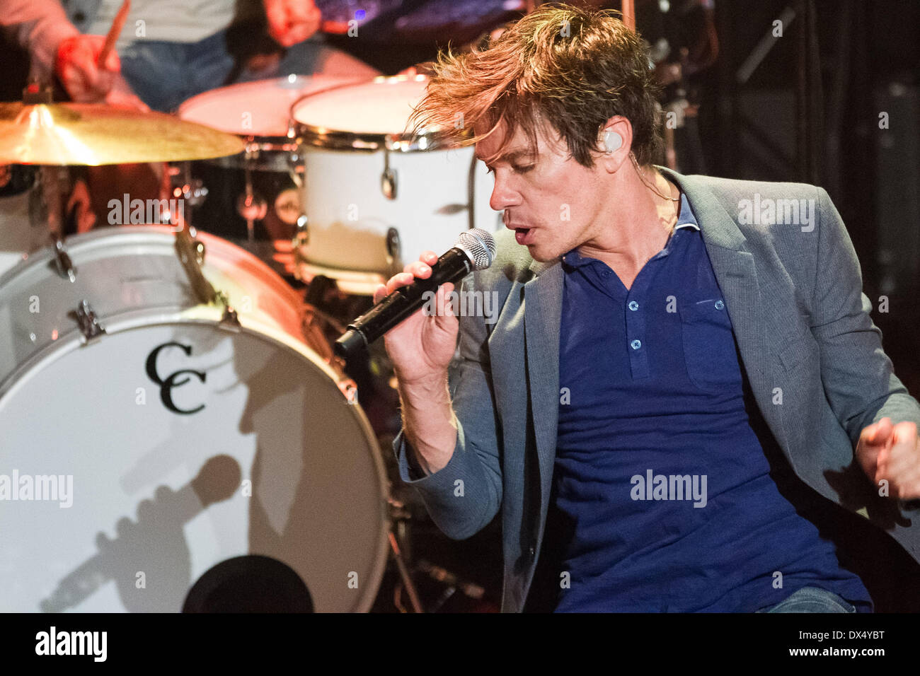 Fun performing live in concert at TMN ao Vivo Lisbon, Portugal - 23.10. ...