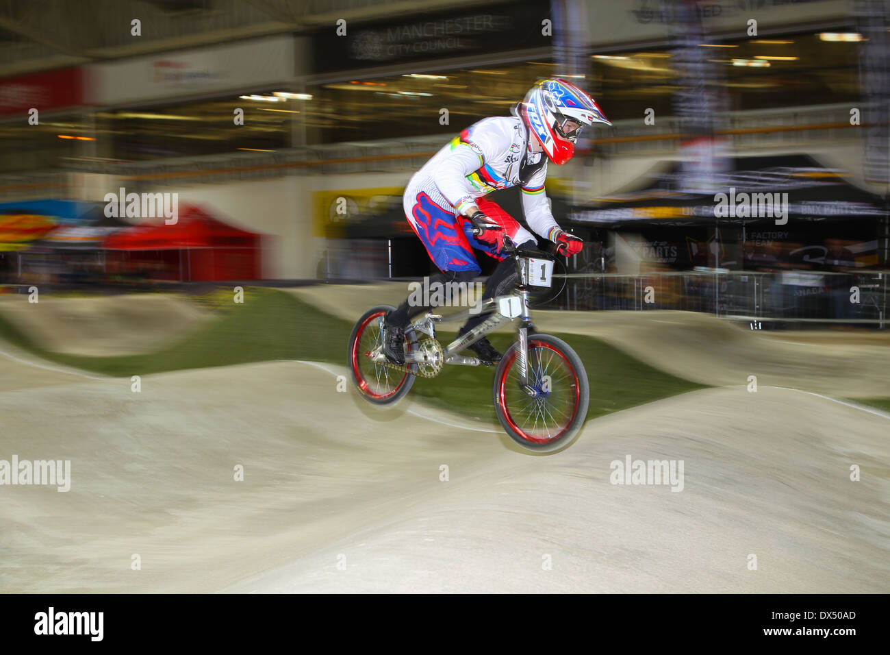 World Champion Liam Phillips (GB) in action at the National Cycling ...