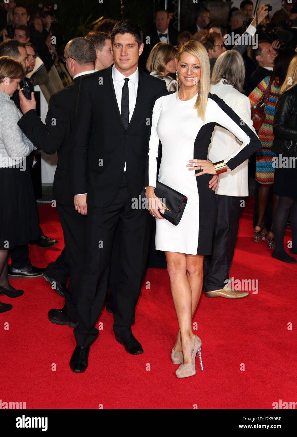 Vernon Kay and Tess Daly James Bond Skyfall World Premiere held at the ...