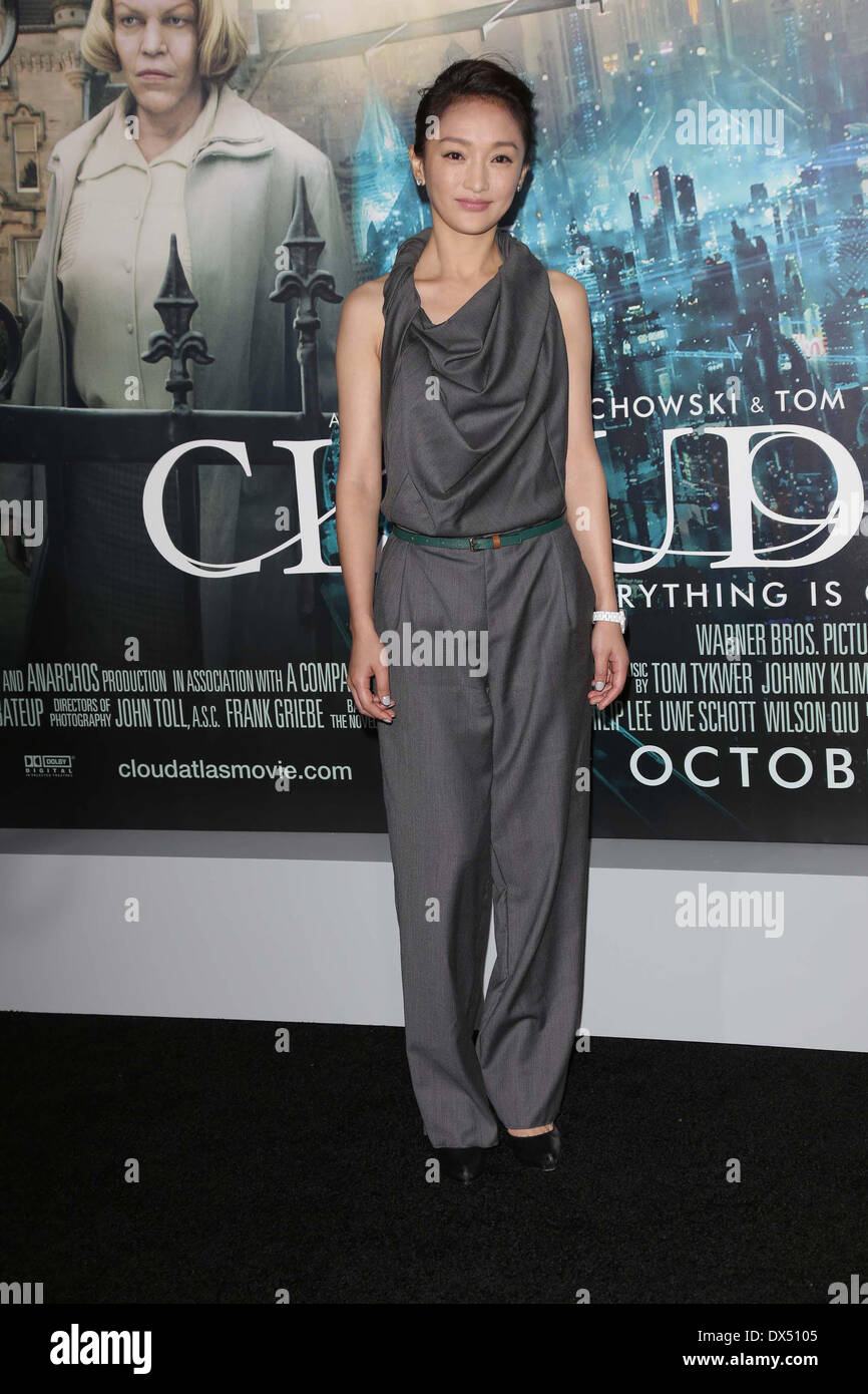 Xun Zhou The "Cloud Atlas" Los Angeles Premiere held at Grauman's ...