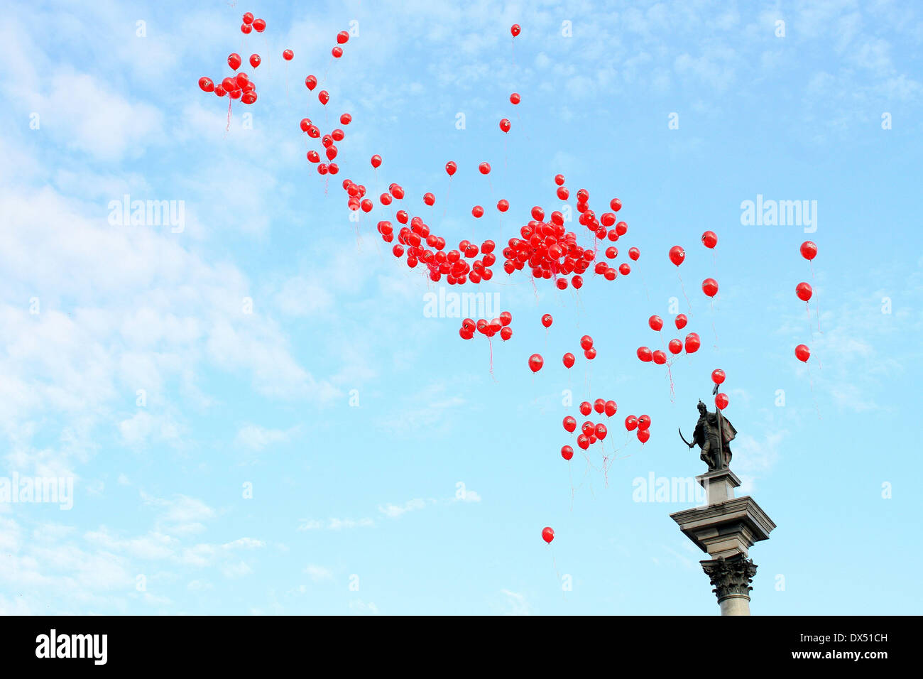Richard Branson promotes his Virgin Mobile brand on a visit to Warsaw ...