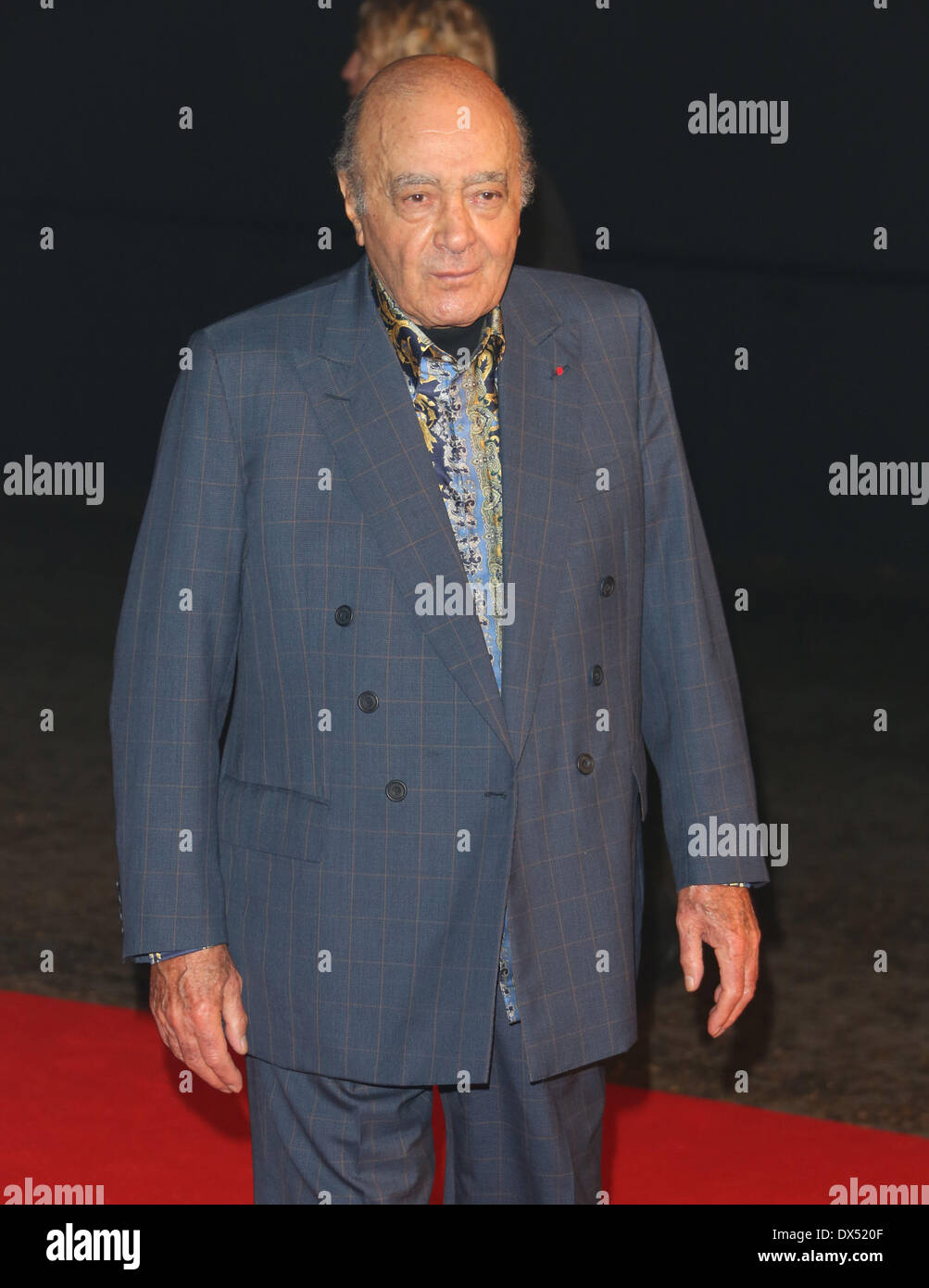Mohammed Al Fayed James Bond Skyfall World Premiere after party held at ...