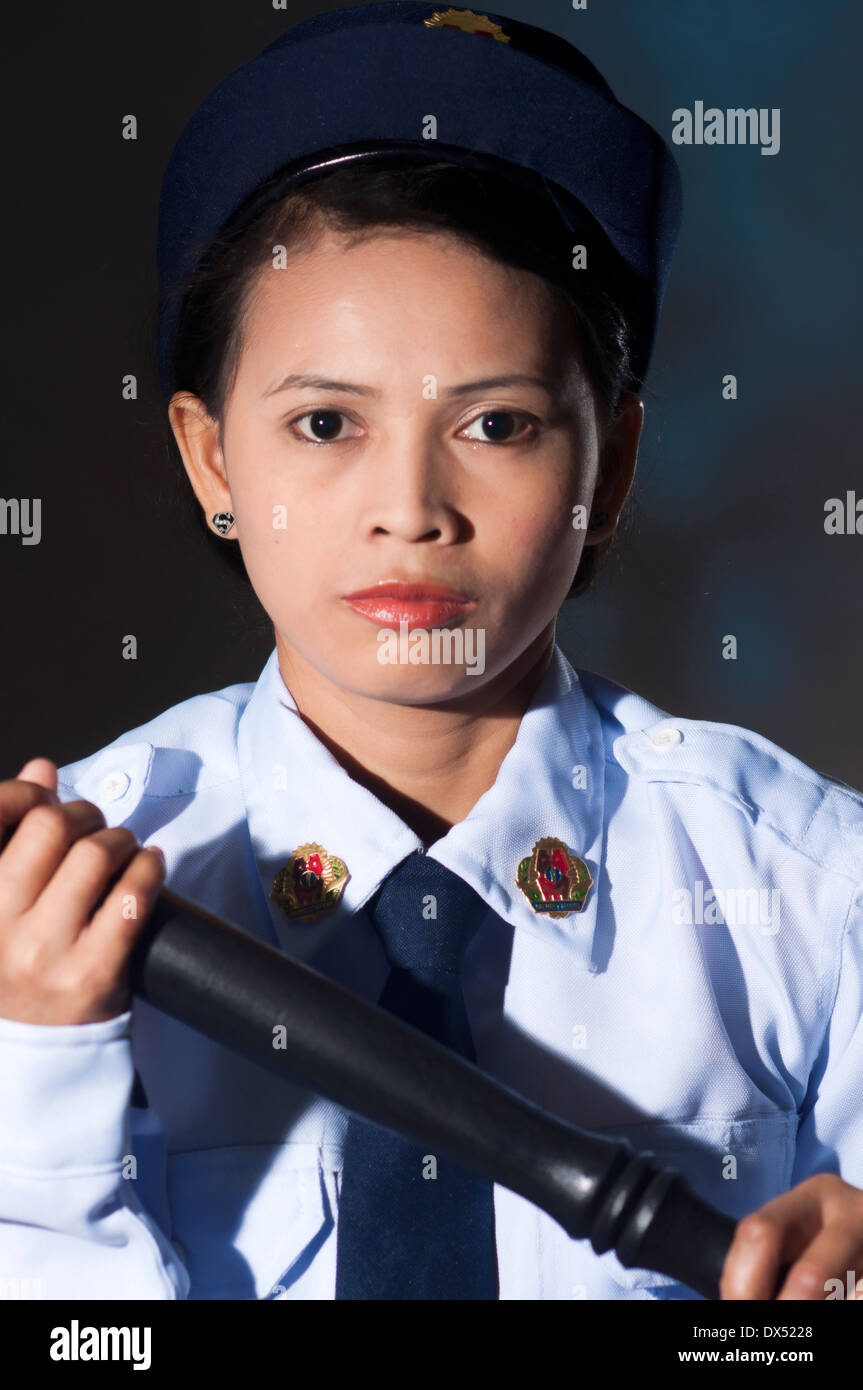 Women security guard hi-res stock photography and images - Alamy