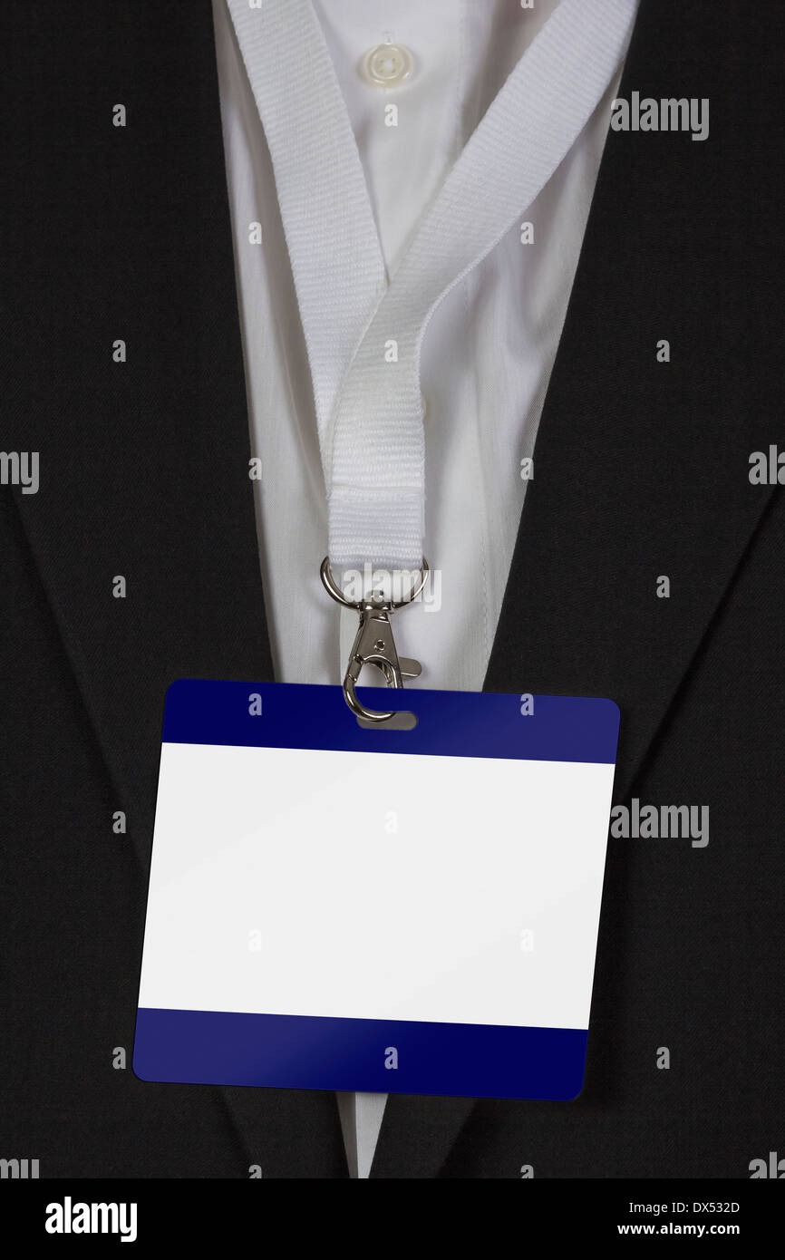 Wearing id badge hi-res stock photography and images - Alamy