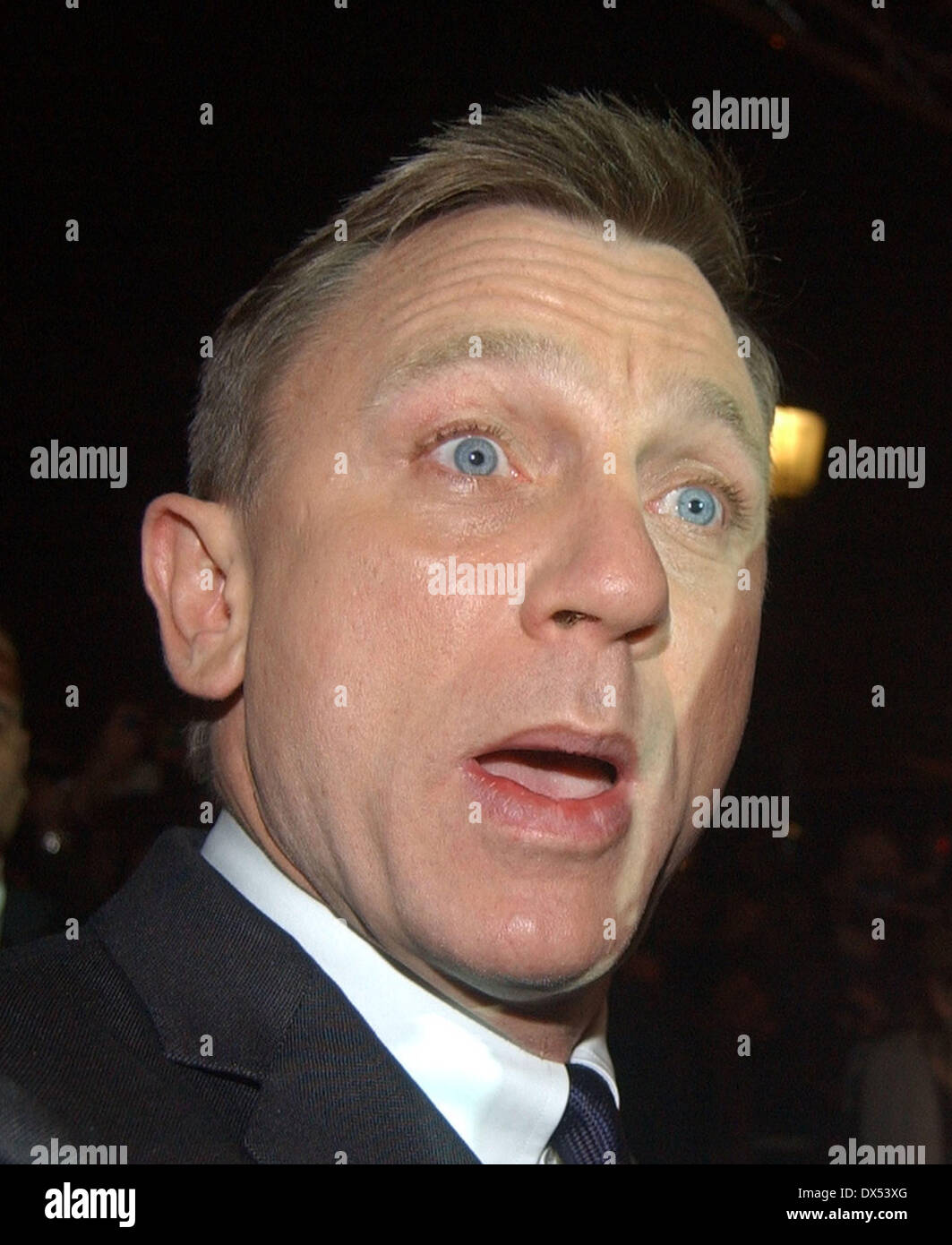 Daniel Craig Paris premiere of "Skyfall" at UGC Normandie Featuring ...