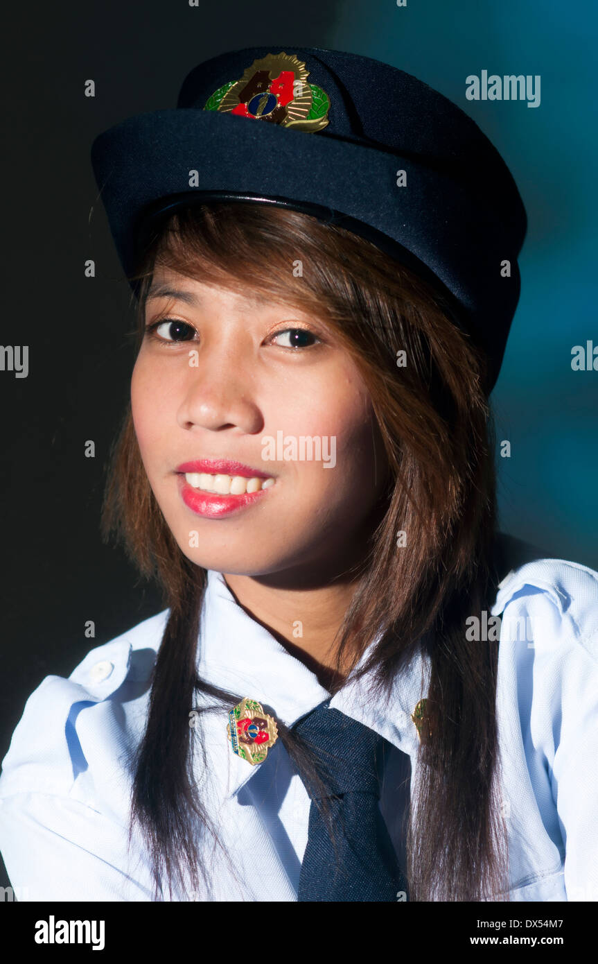Female security guard hi-res stock photography and images - Alamy
