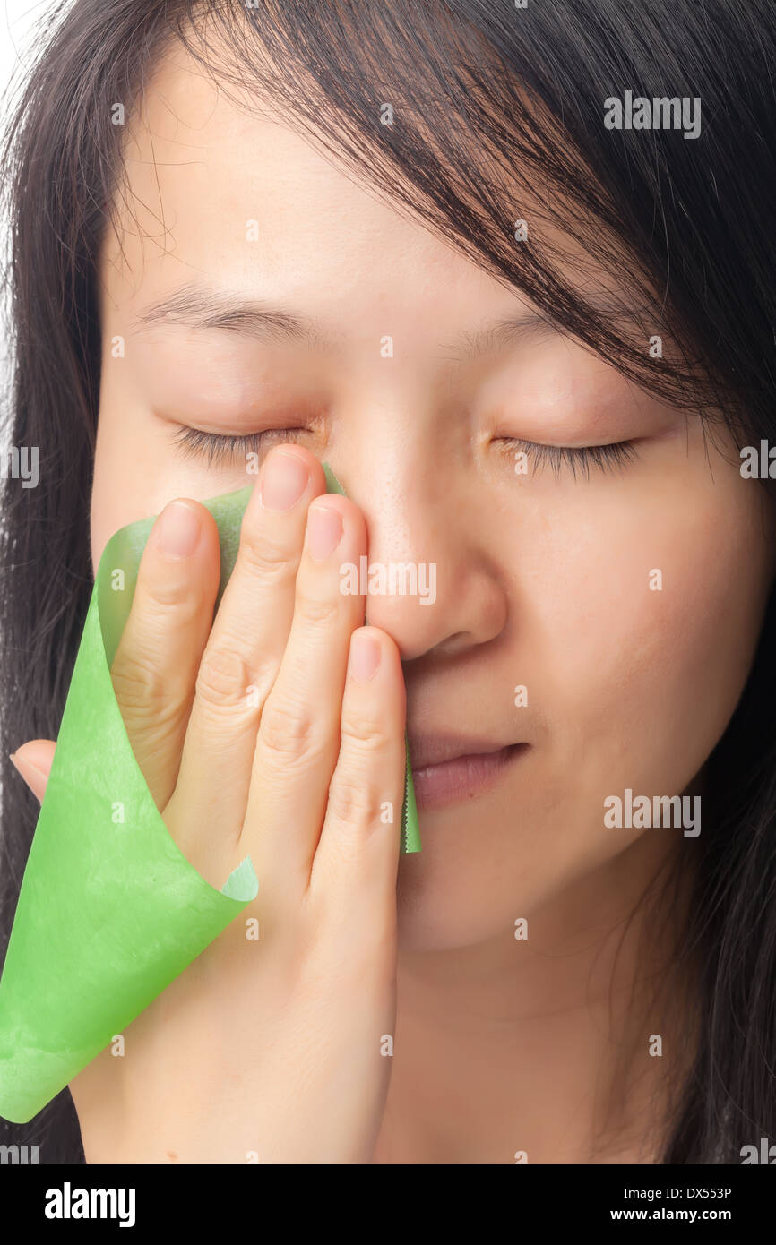 Oily skin hi-res stock photography and images - Alamy