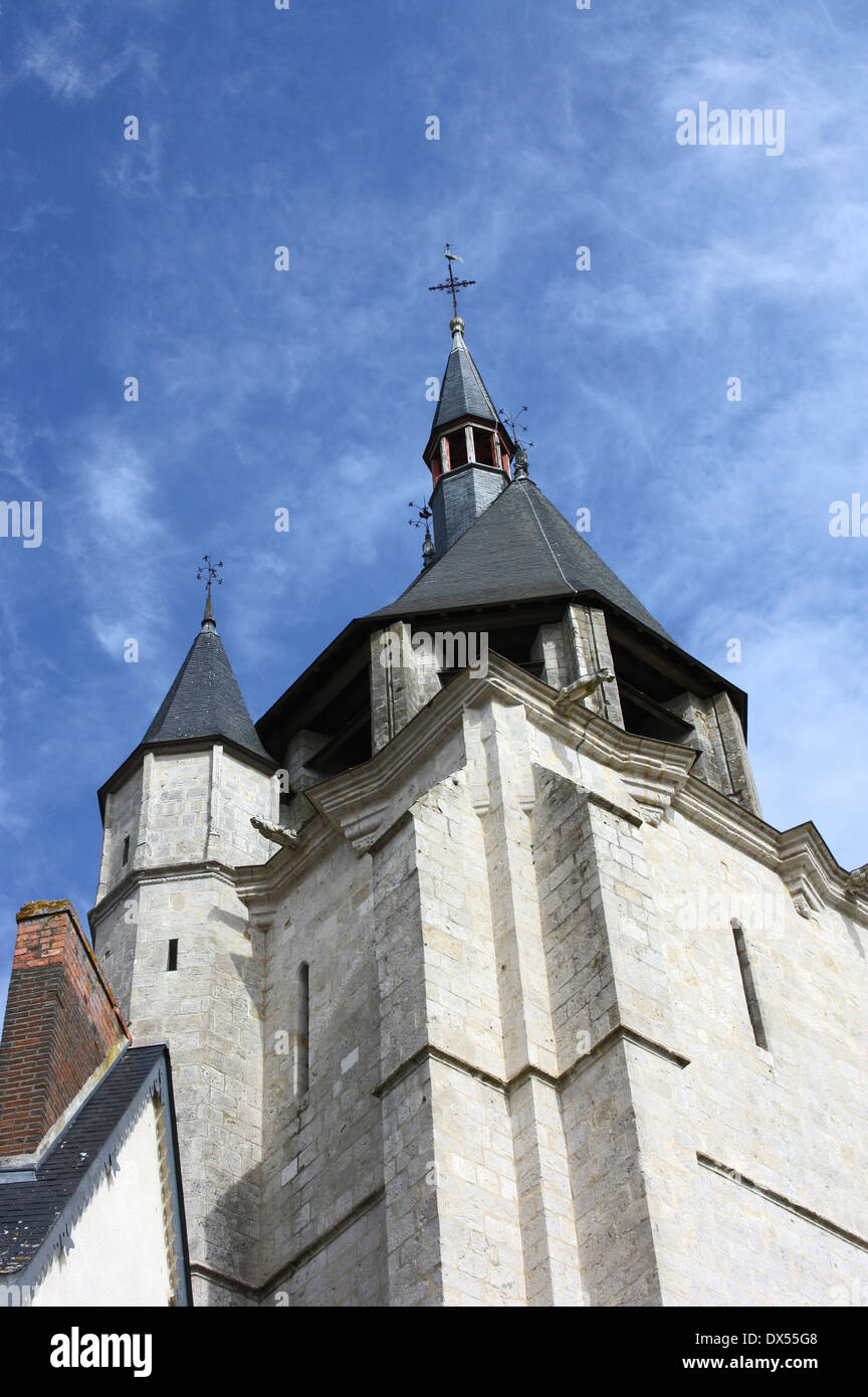 Church of St Jacques, Illiers Combray, France Stock Photo - Alamy