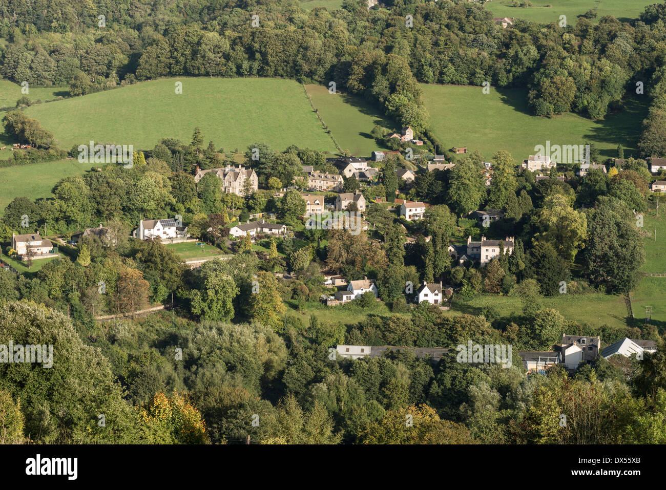 View over stroud gloucestershire from hi-res stock photography and ...