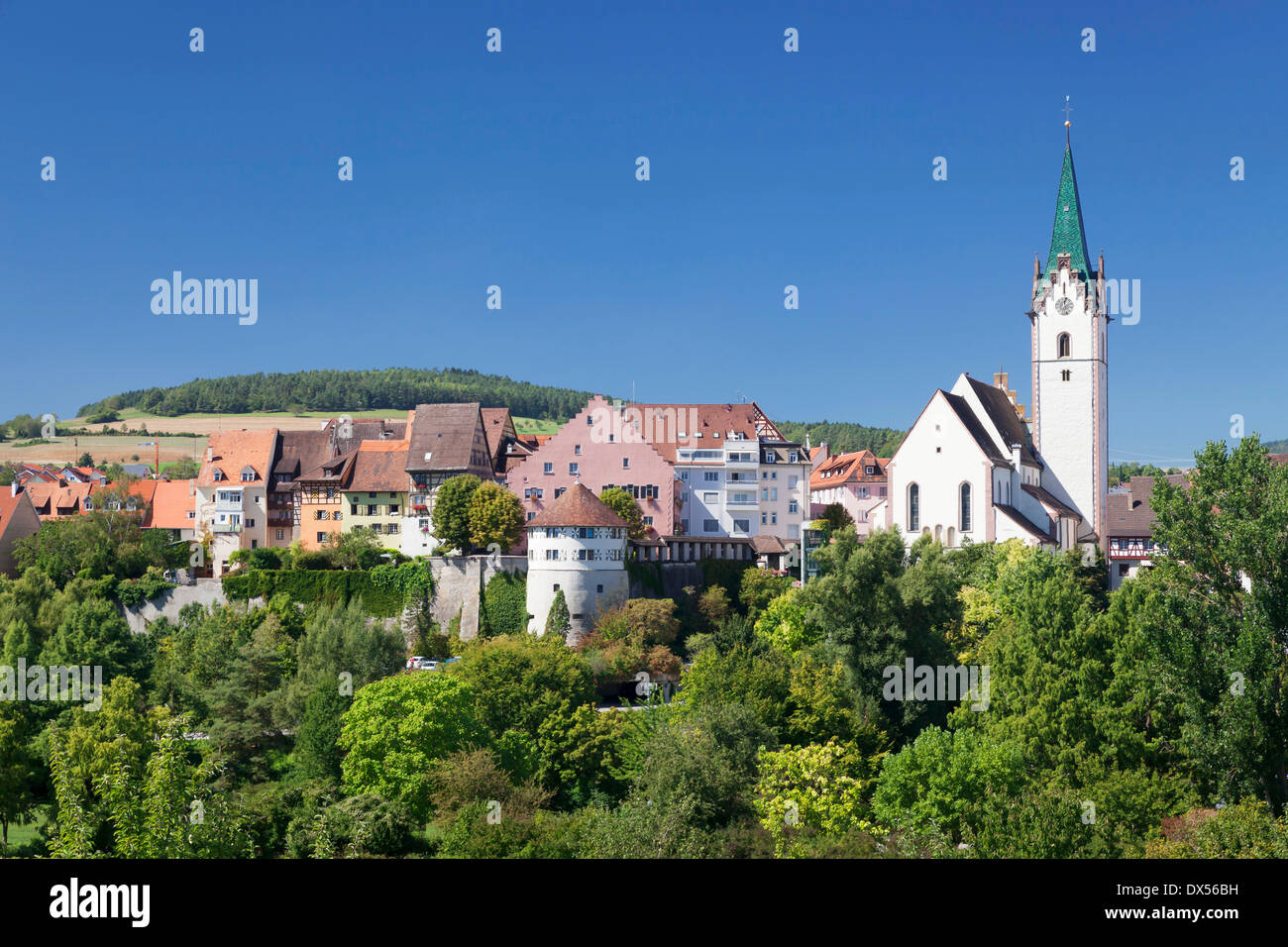 Historic centre church assumption engen hi-res stock photography and ...