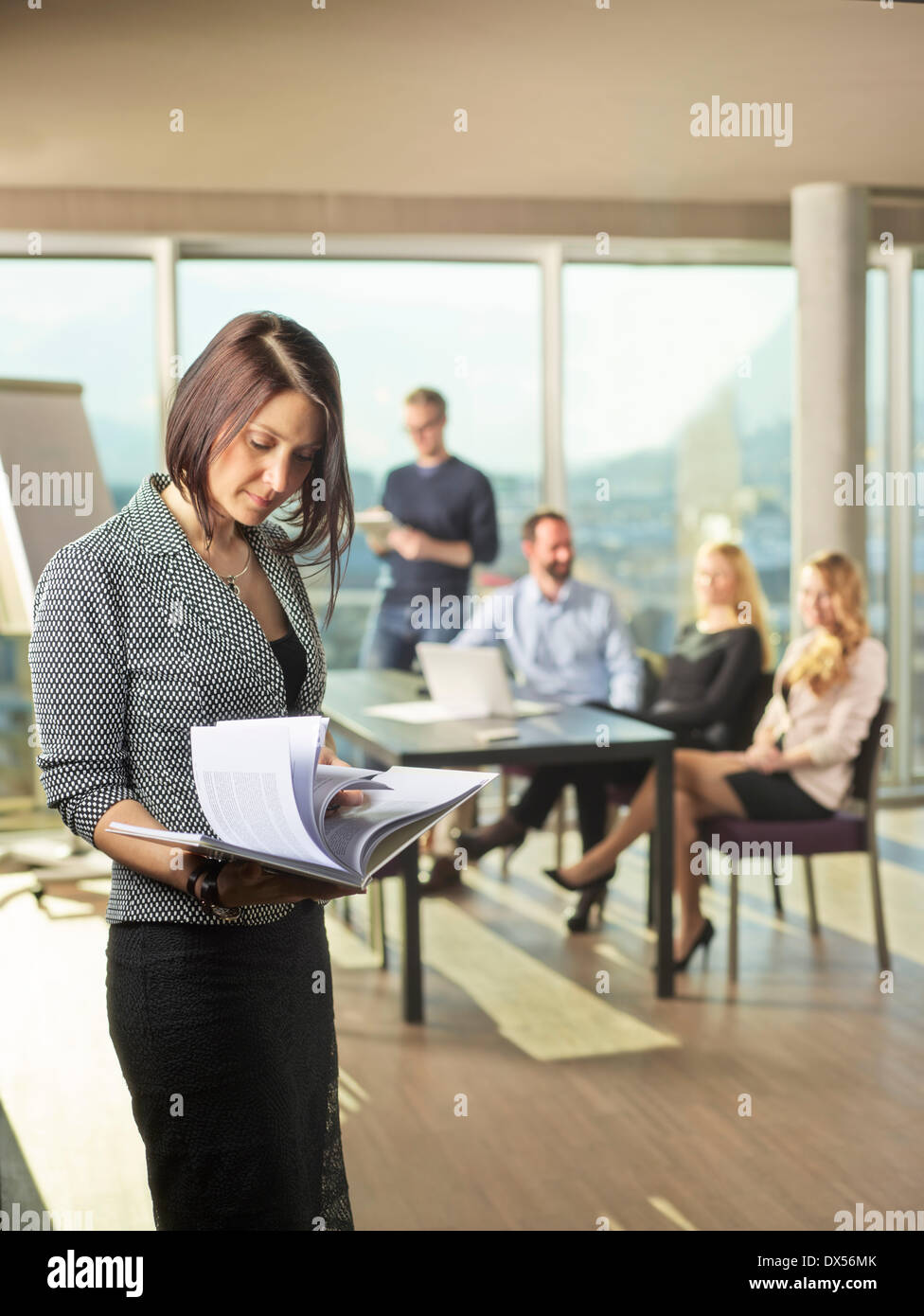 Woman manager training hi-res stock photography and images - Alamy
