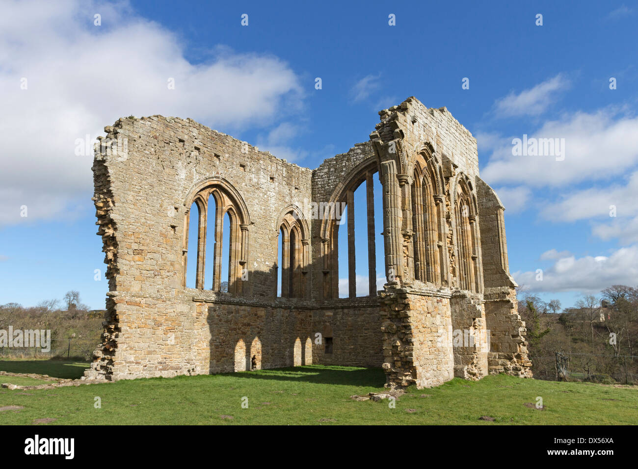 Egglestone Abbey Near Barnard Castle County Durham UK Stock Photo - Alamy