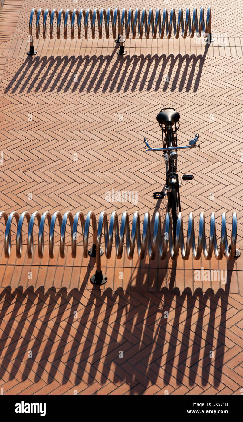 Bike rack hi-res stock photography and images - Alamy