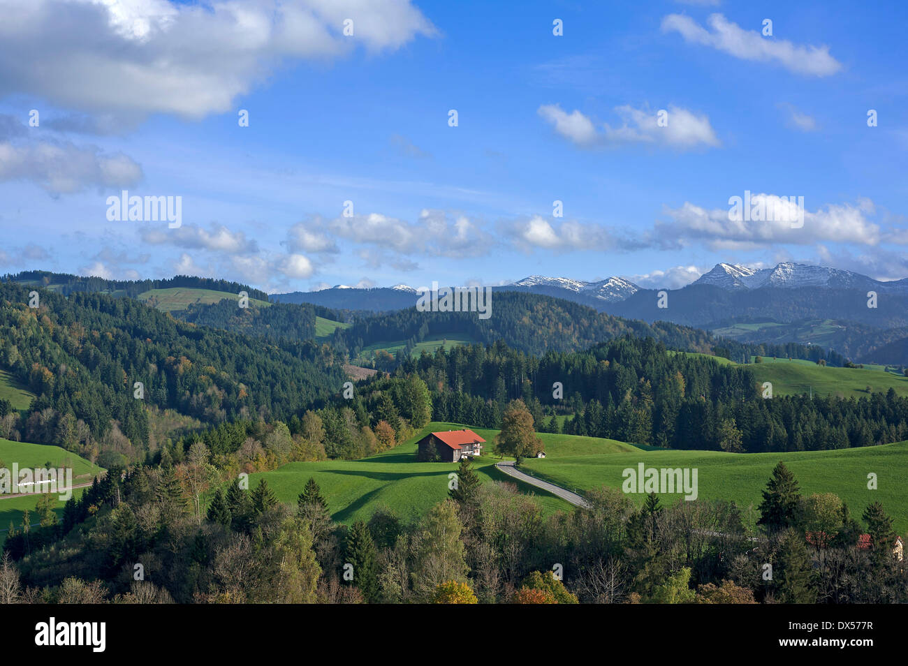 Countryside in the alps hi-res stock photography and images - Alamy