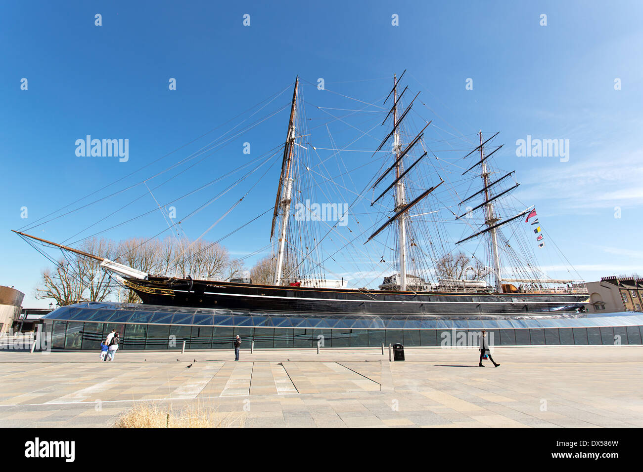 The Cutty Sark, In Greenwich, London, Uk Famous 19th Century clipper ...