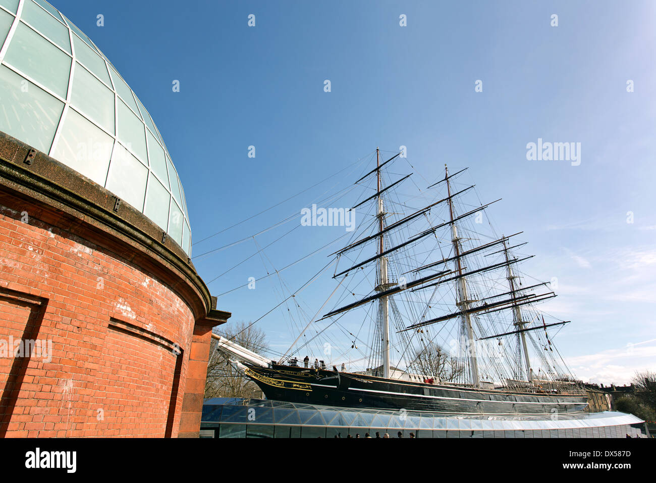 The Cutty Sark, In Greenwich, London, Uk Famous 19th Century clipper ...