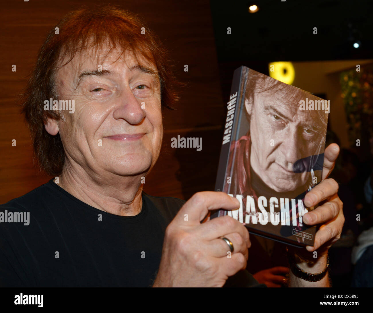 Berlin, Germany. 17th Mar, 2014. Singer Dieter 'Maschine' Birr of East ...
