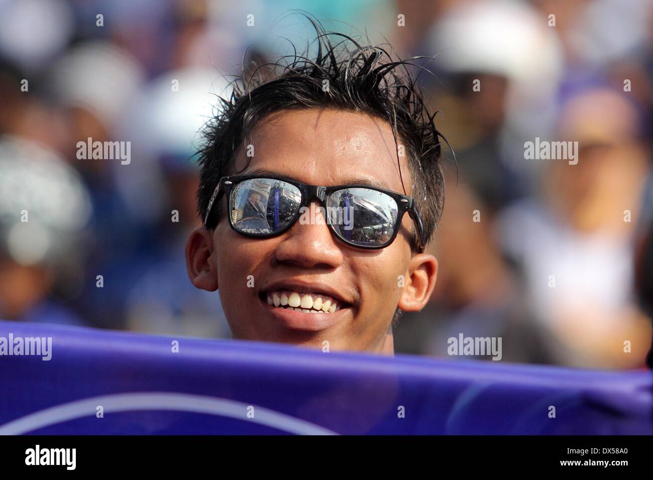 Central Java, Indonesia. 18th Mar, 2014. MARCH 18: The supporters of ...