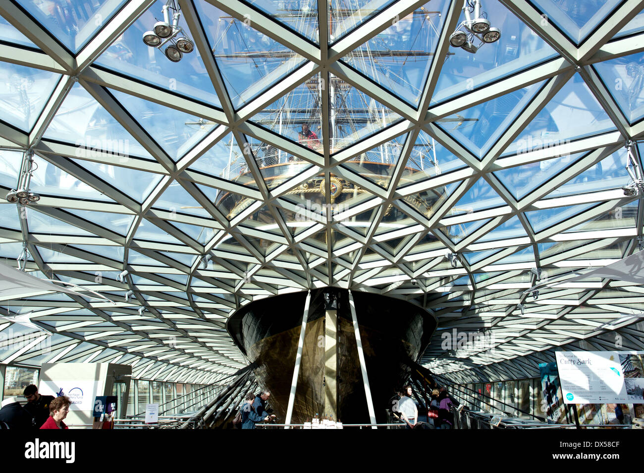 The Cutty Sark, In Greenwich, London, Uk Famous 19th Century clipper ...