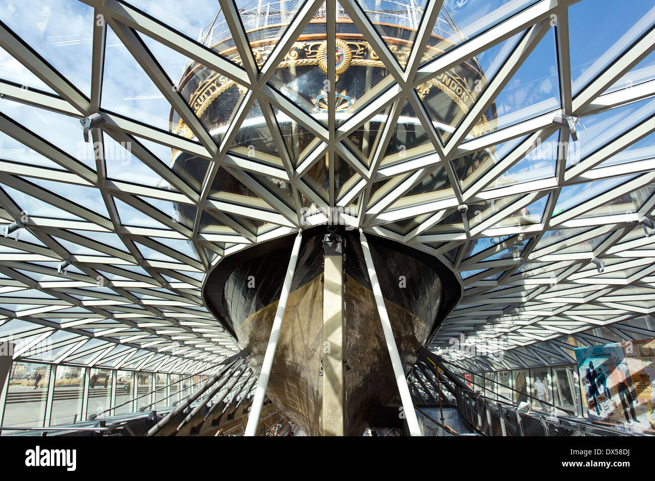 The Cutty Sark, In Greenwich, London, Uk Famous 19th Century clipper ...