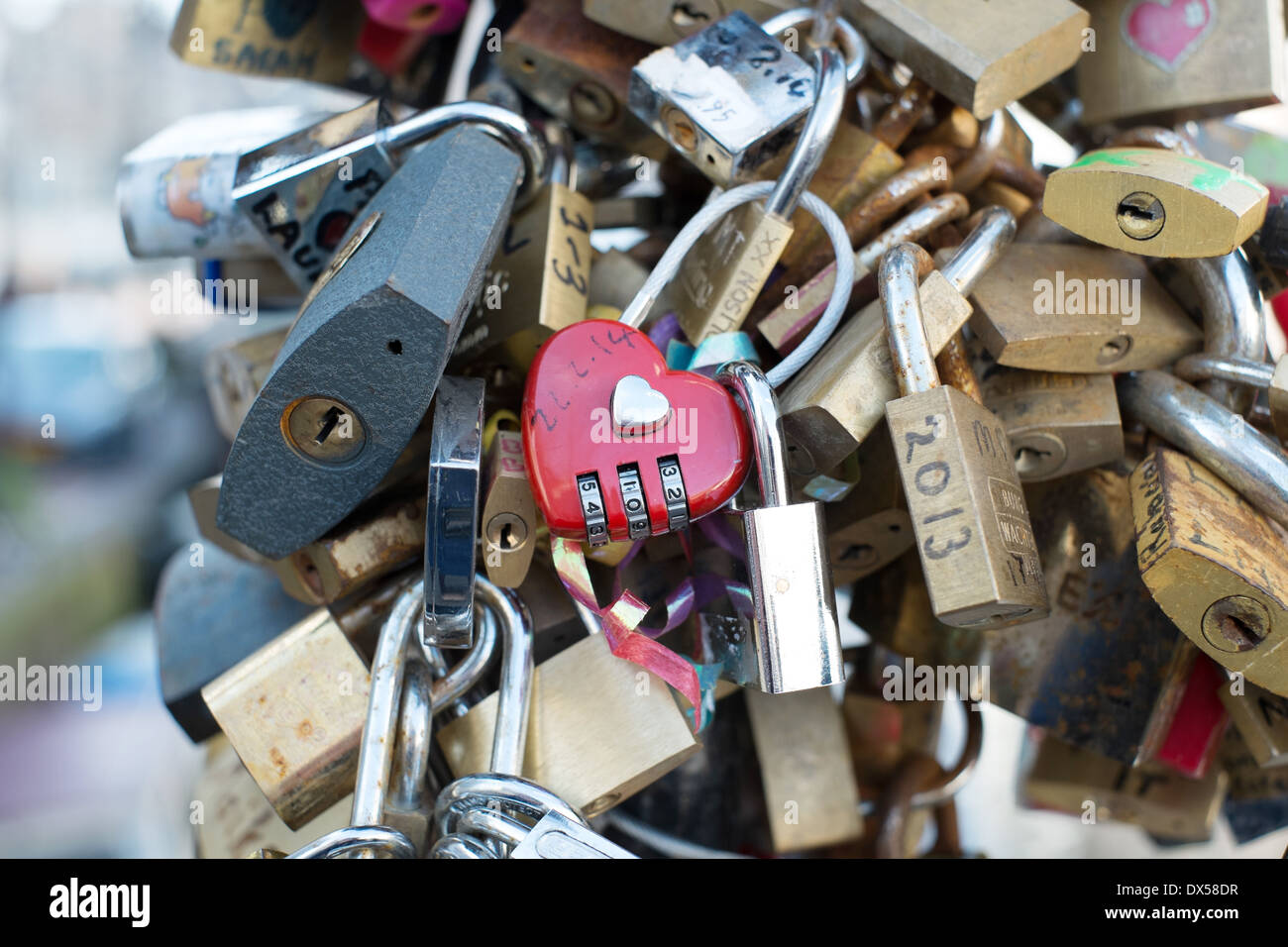Passion locks High Resolution Stock Photography and Images - Alamy